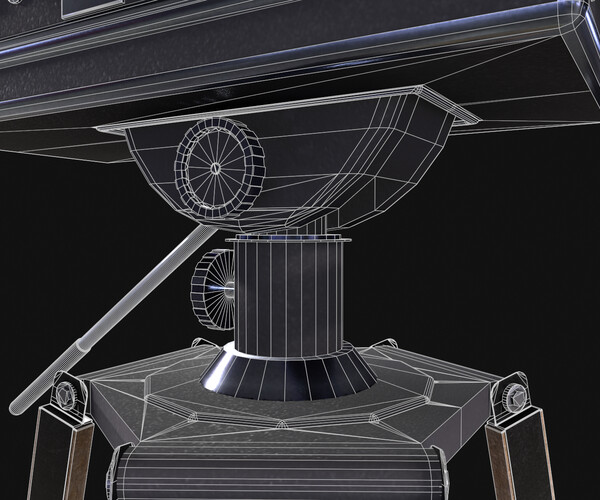 ArtStation - Classic Movie Camera | Game Assets