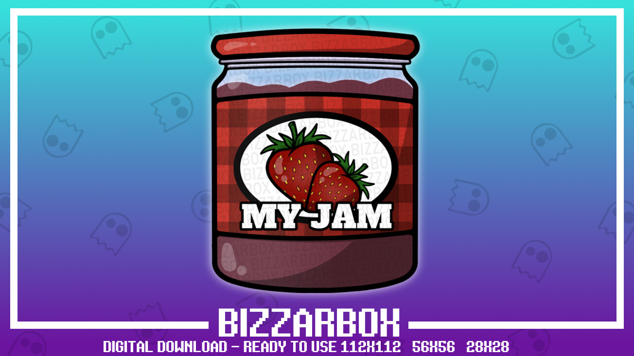 ArtStation - Twitch Emote: My Jam | Artworks