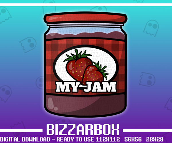 ArtStation - Twitch Emote: My Jam | Artworks