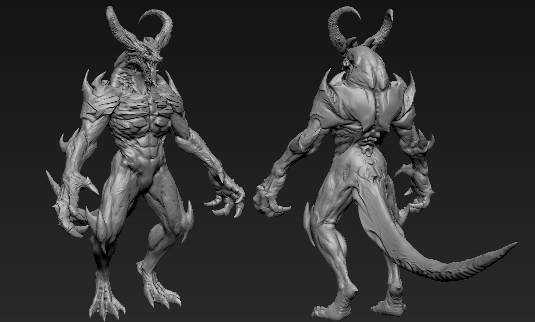 ArtStation - Asura Demon 2 | Resources