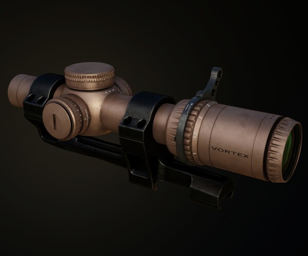 ArtStation - Vortex Razor HD Gen3 scope | Game Assets