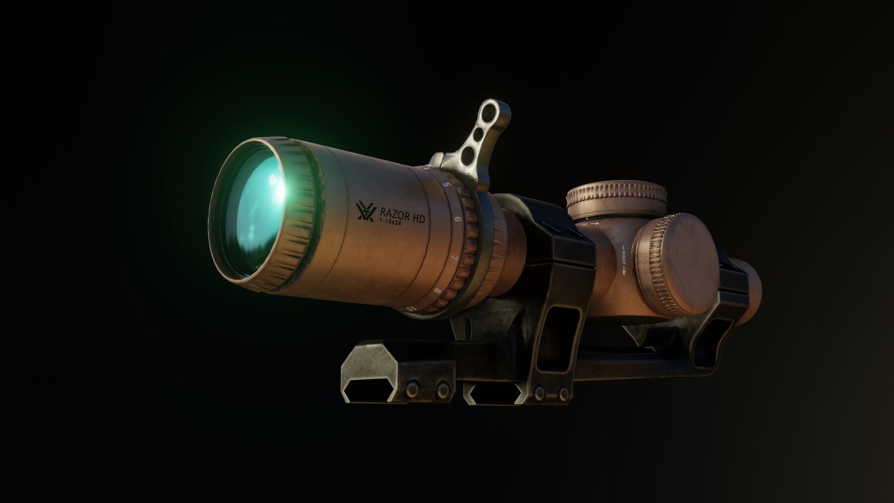 ArtStation - Vortex Razor HD Gen3 scope | Game Assets
