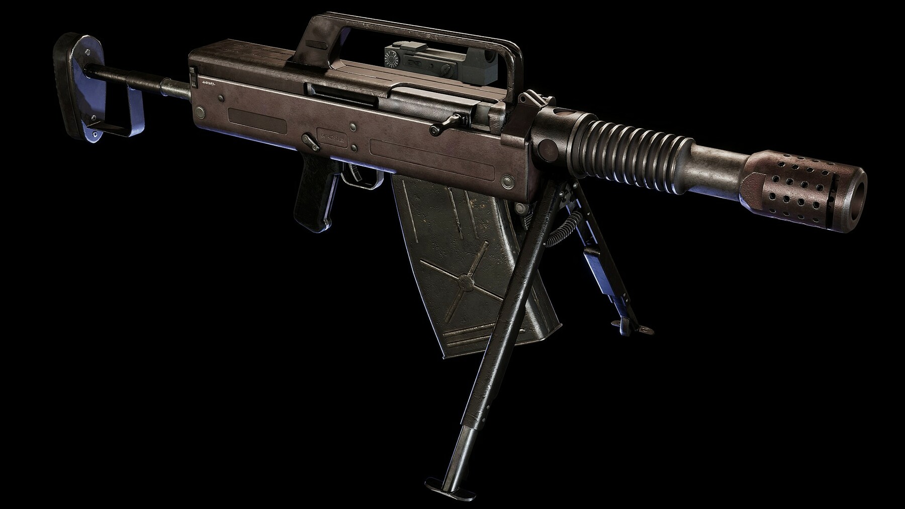 ArtStation - Ukrainian RG-1 Grenade Launcher | Game Assets