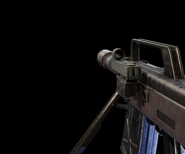 ArtStation - Ukrainian RG-1 Grenade Launcher | Game Assets