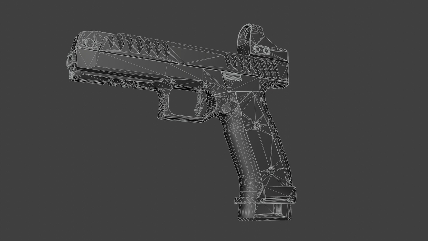 ArtStation - Laugo Alien Pistol | Game Assets