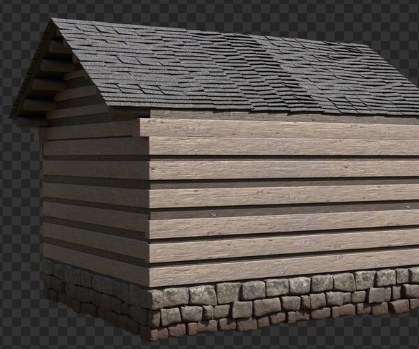 ArtStation - Old Building (3d Model) | Resources
