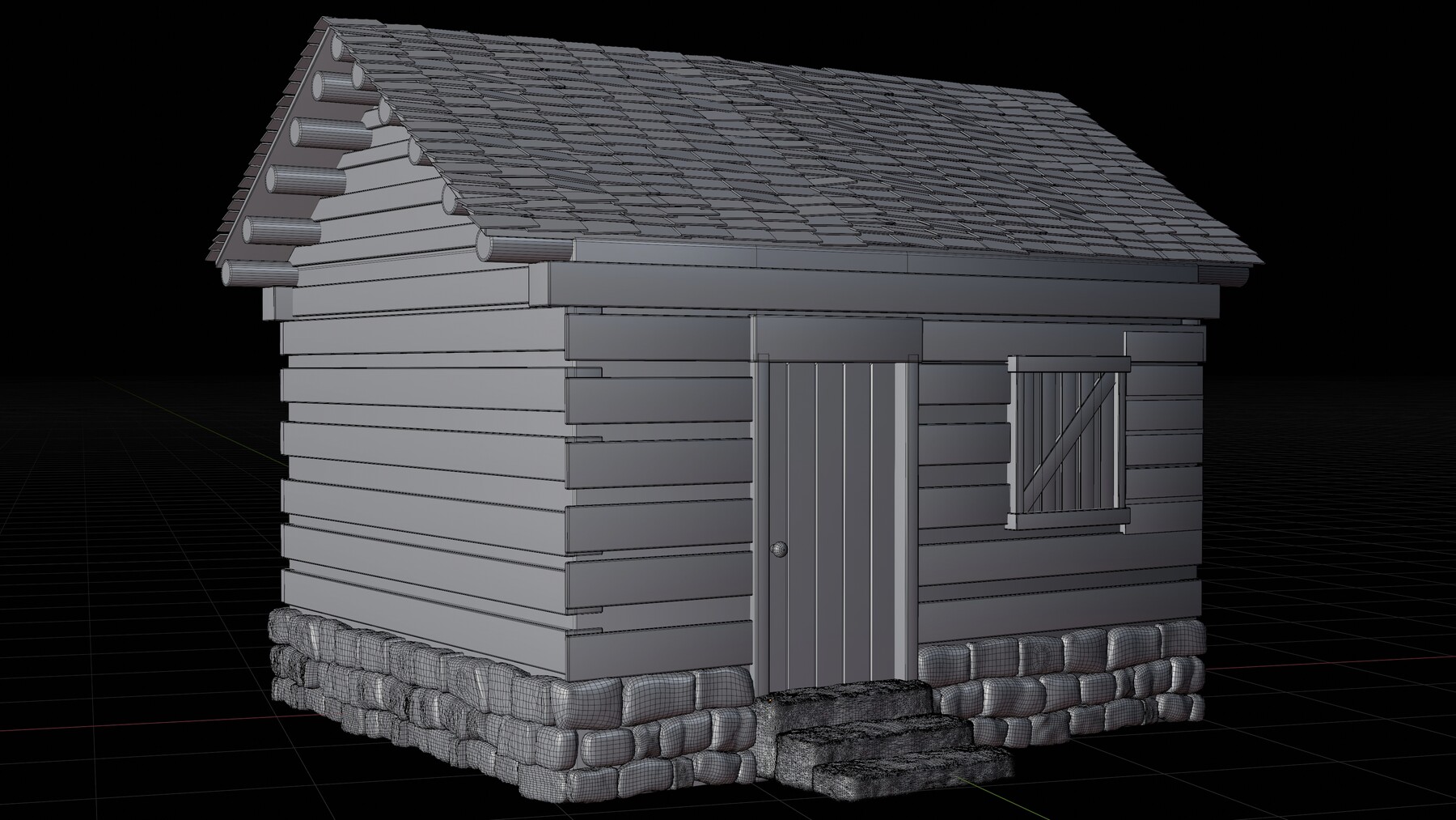 ArtStation - Old Building (3d Model) | Resources