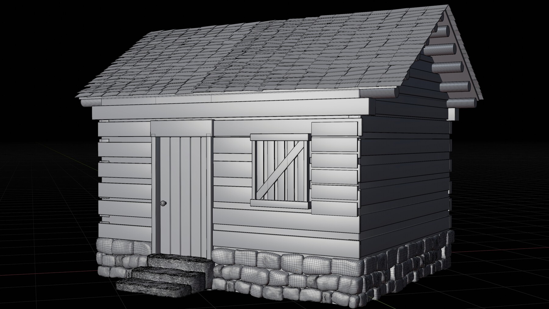 ArtStation - Old Building (3d Model) | Resources