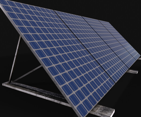 ArtStation - Solar Panel | Game Assets