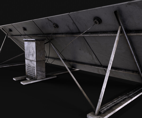 ArtStation - Solar Panel | Game Assets