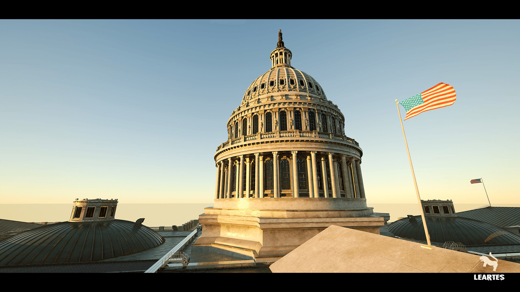 ArtStation - US Capitol Exterior Environment | Game Assets