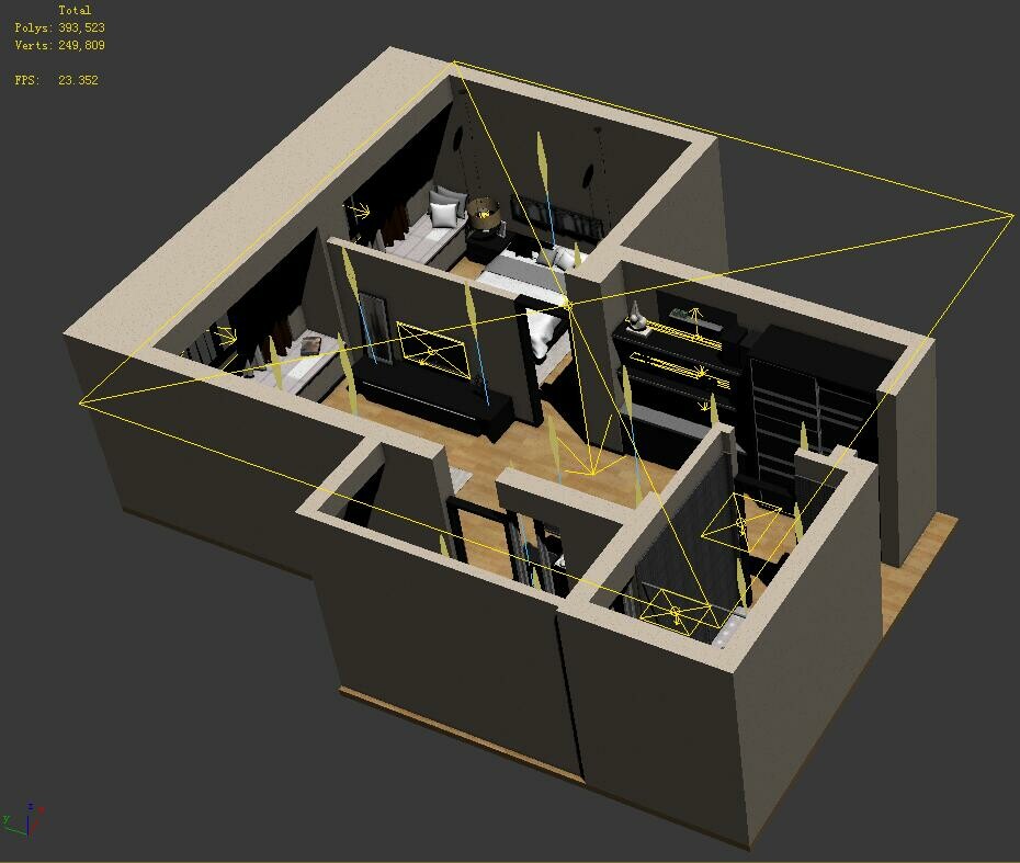 ArtStation - Single Apartment - Aerial View 04 | Resources