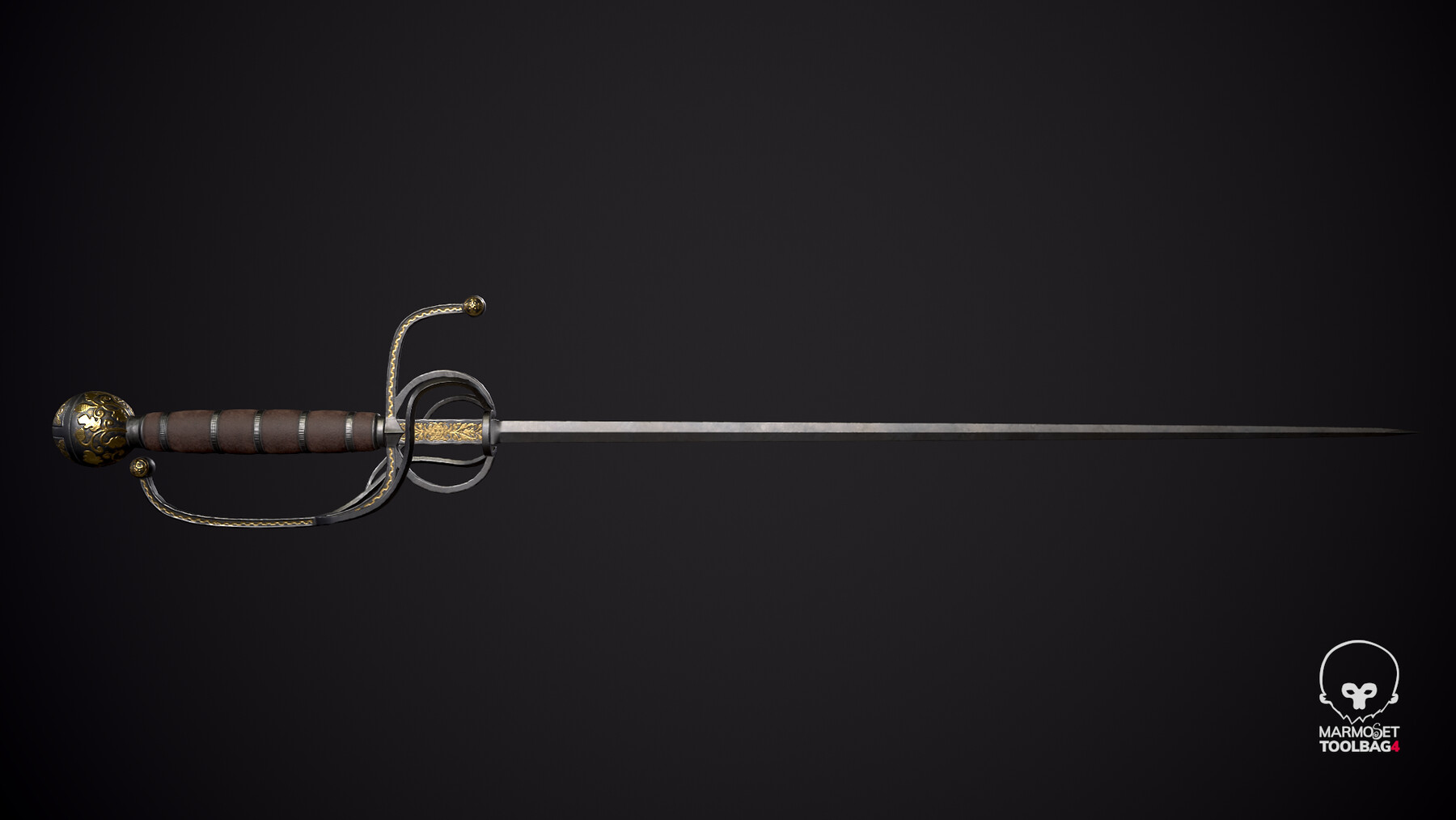 ArtStation - Rapier PBR Low-Poly Game Ready | Game Assets