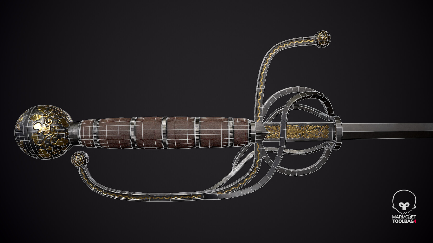 ArtStation - Rapier PBR Low-Poly Game Ready | Game Assets