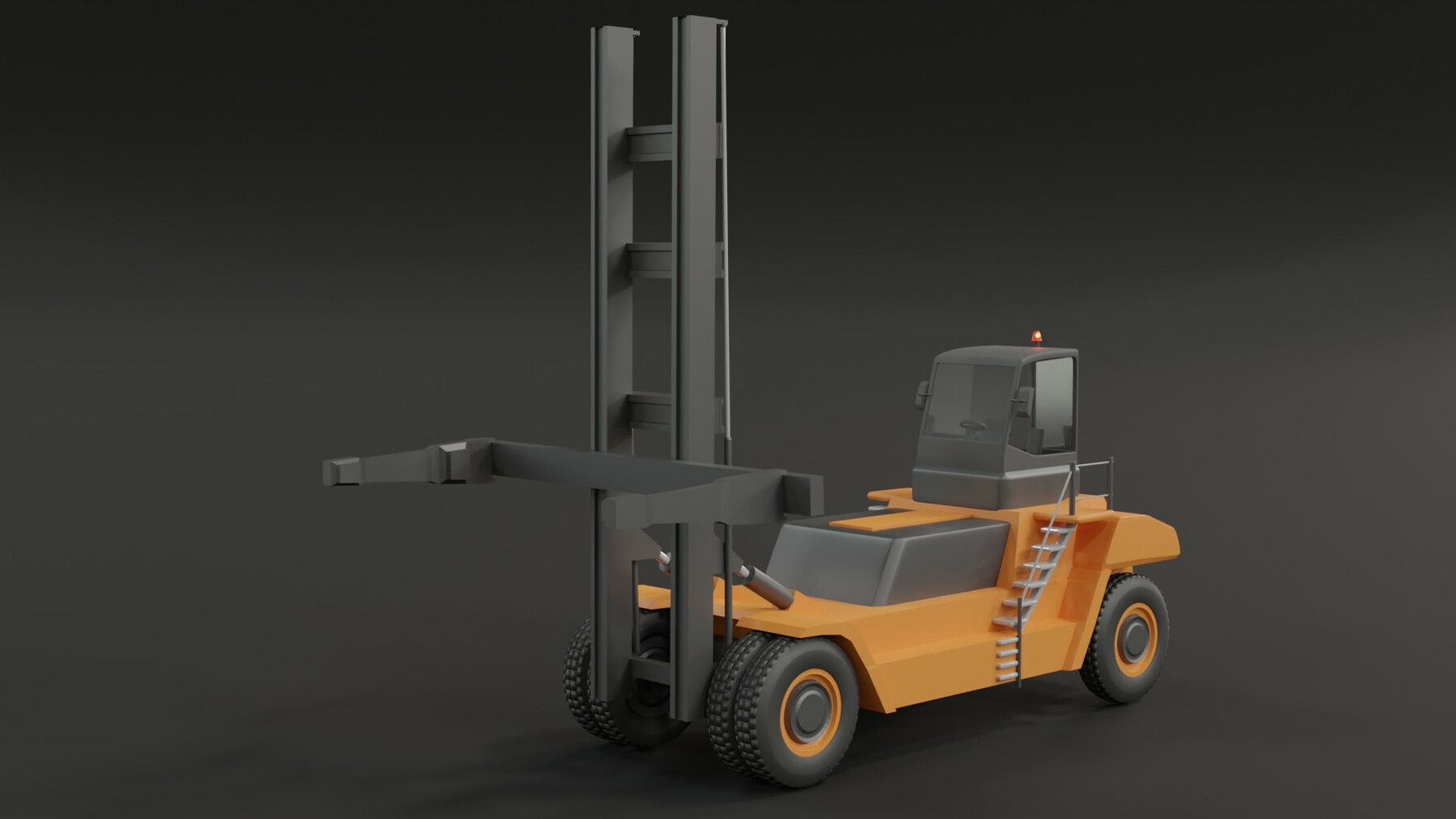 ArtStation - Forklift Pack with textures and Rig 3D model | Resources