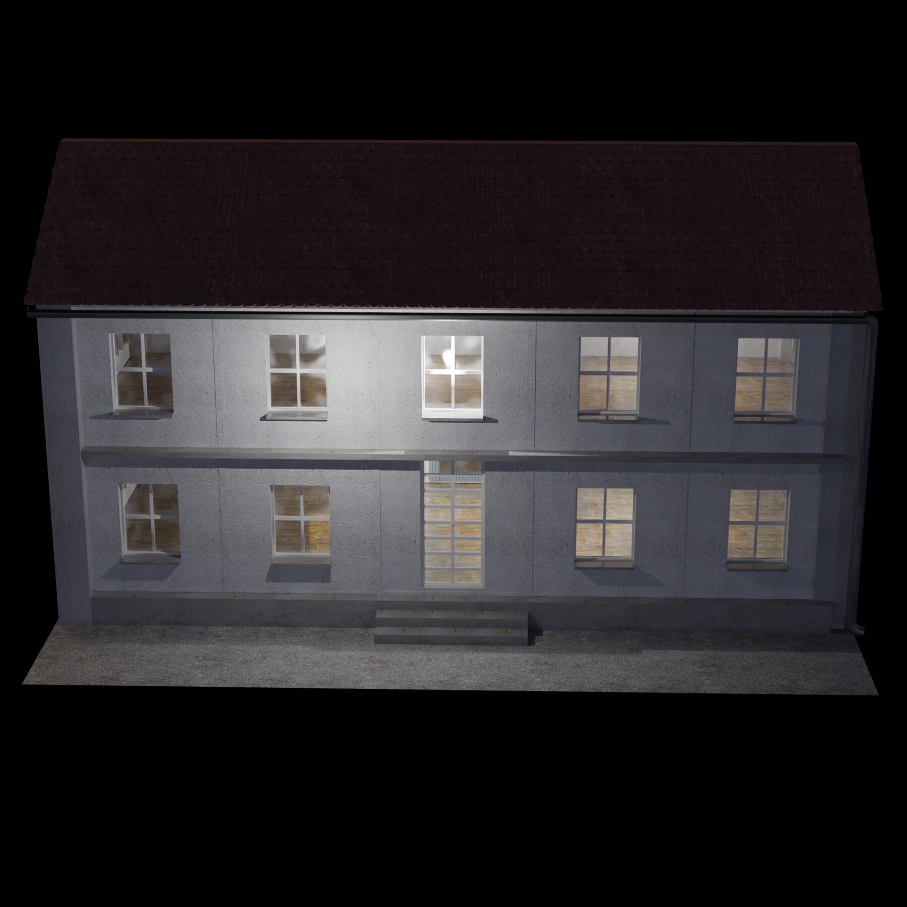 ArtStation - German House 1 - 3D-Model | Game Assets