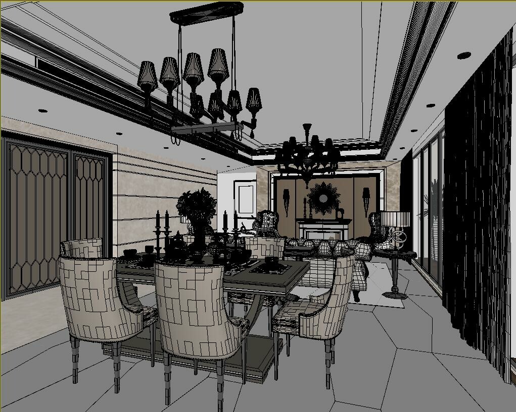 ArtStation - Luxury Family Design - Restaurant 6107 | Resources