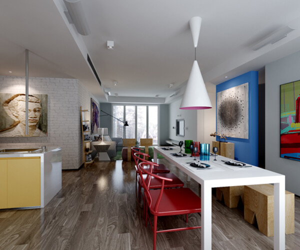 ArtStation - Luxury Family Design - Restaurant 6109 | Resources