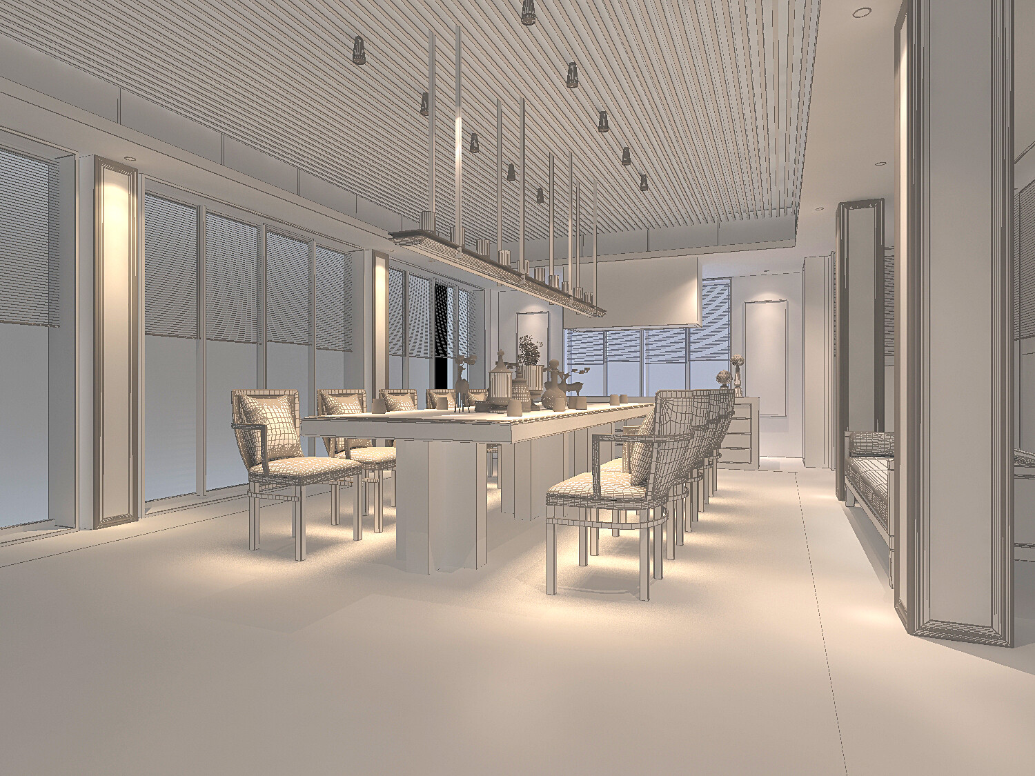 ArtStation - Luxury Family Design - Restaurant 6111 | Resources