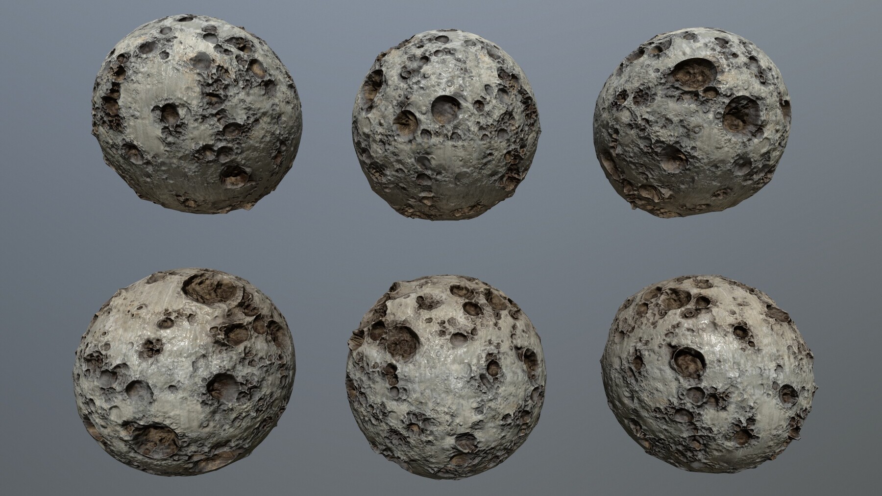 ArtStation - Asteroid Set | Game Assets