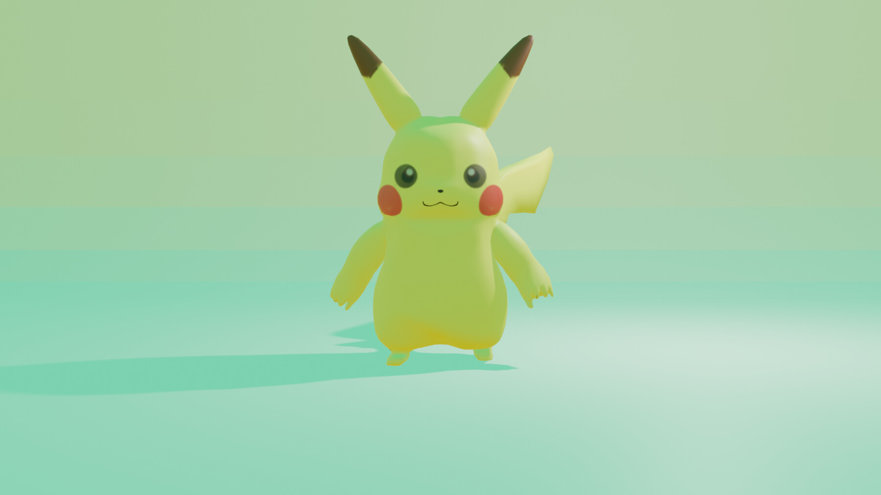 ArtStation - Low Poly Pikachu | Game Assets