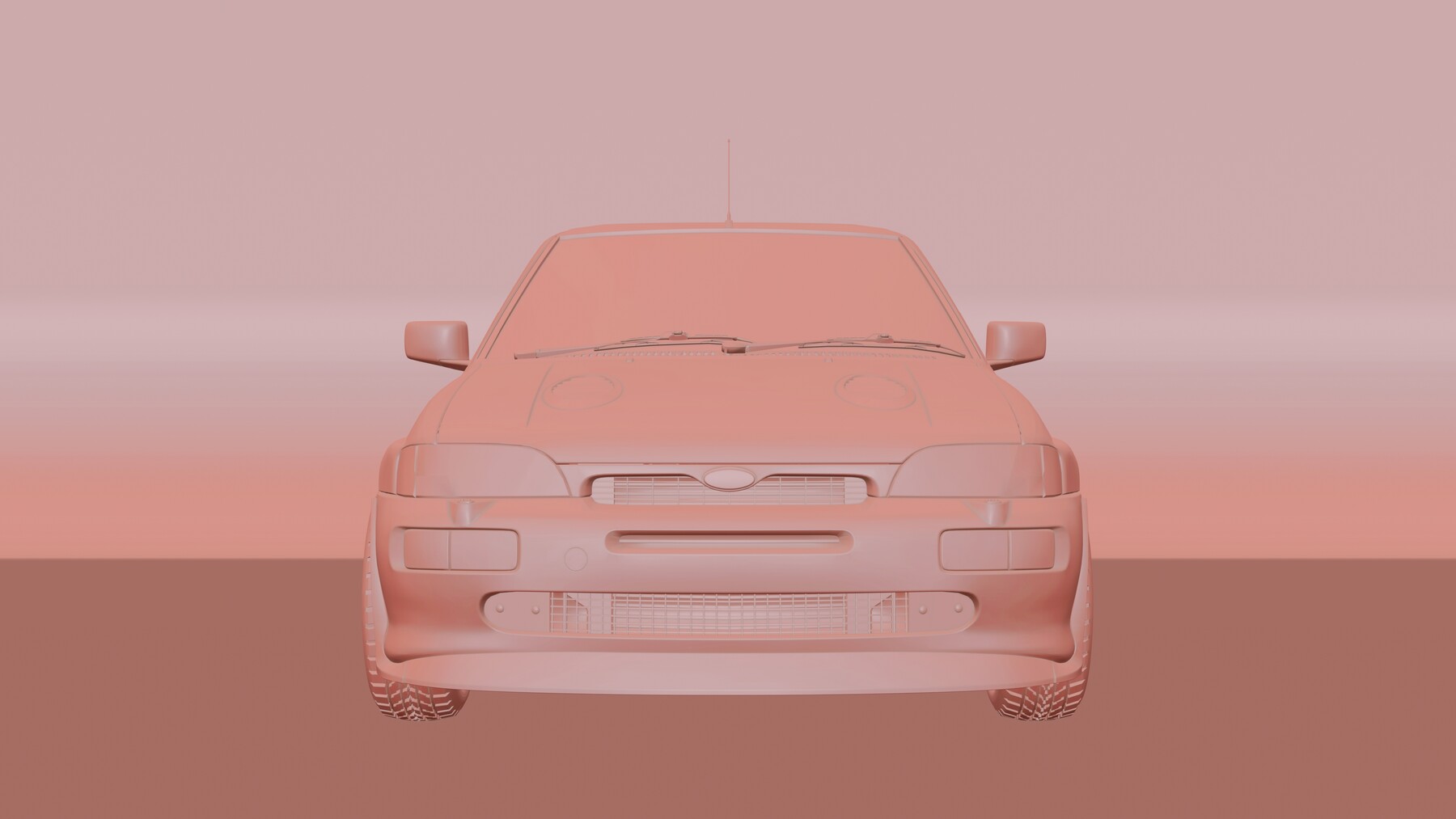 ArtStation - ESCORT RS COSWORTH 1992 | Resources