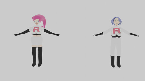 ArtStation - Team Rocket | Game Assets