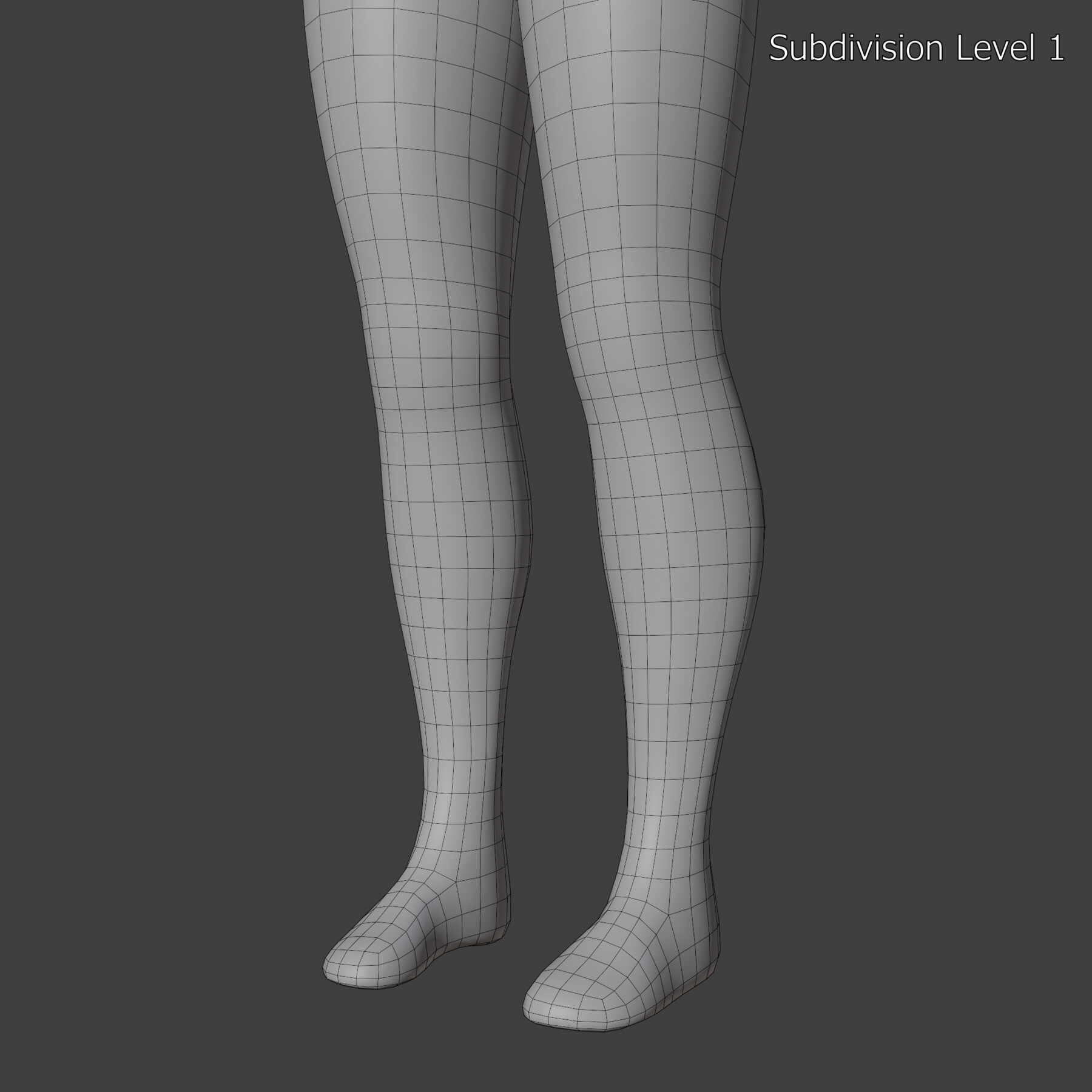 ArtStation - Stylized Humanoid Base Mesh - Female | Resources