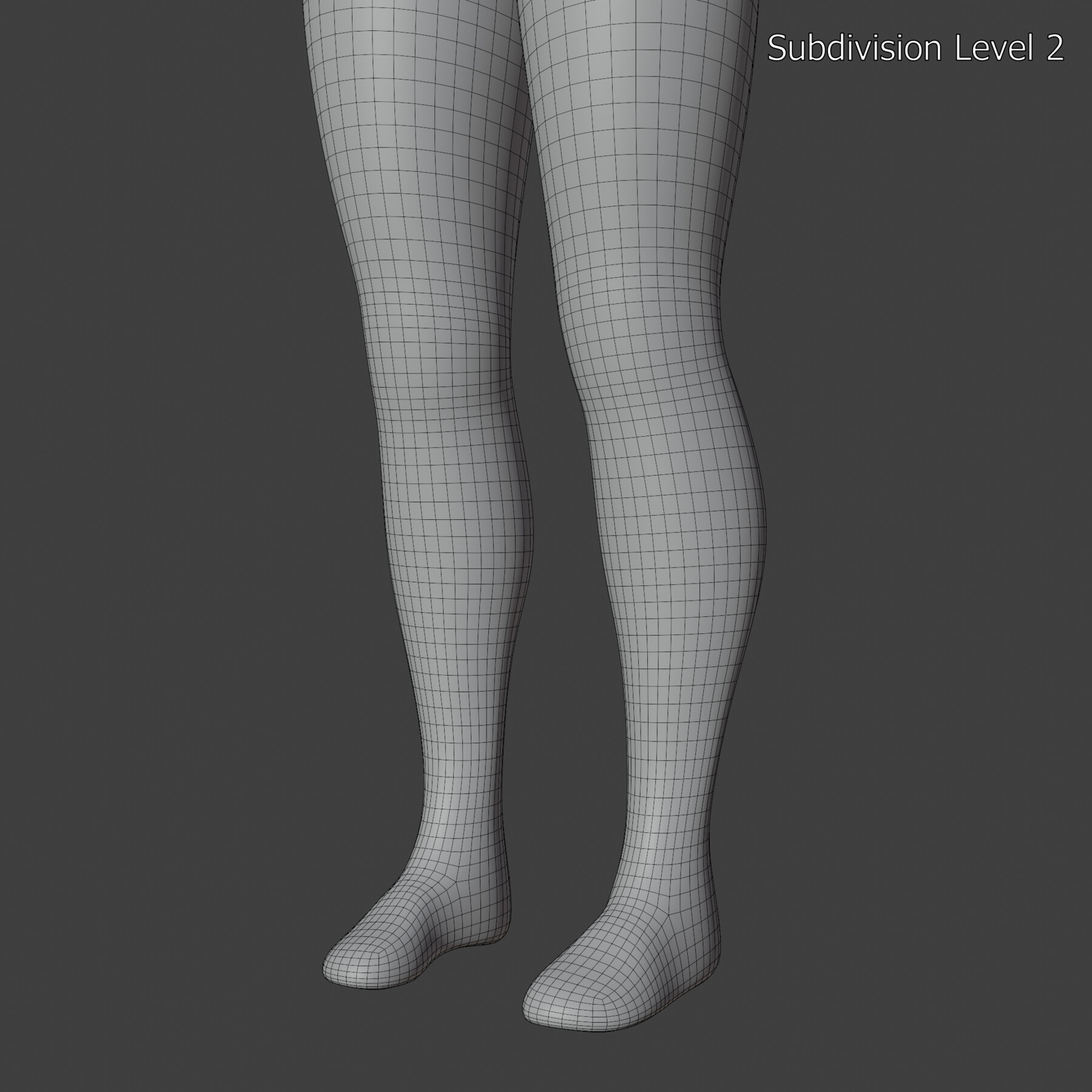 ArtStation - Stylized Humanoid Base Mesh - Female | Resources