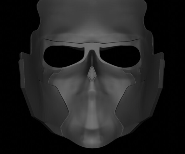 ArtStation - Printable Skull mask 3D model | Resources
