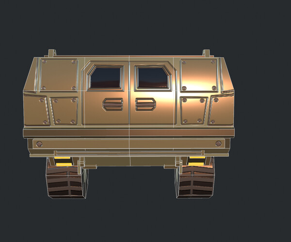 ArtStation - MRAP Armored Vehicle | Game Assets