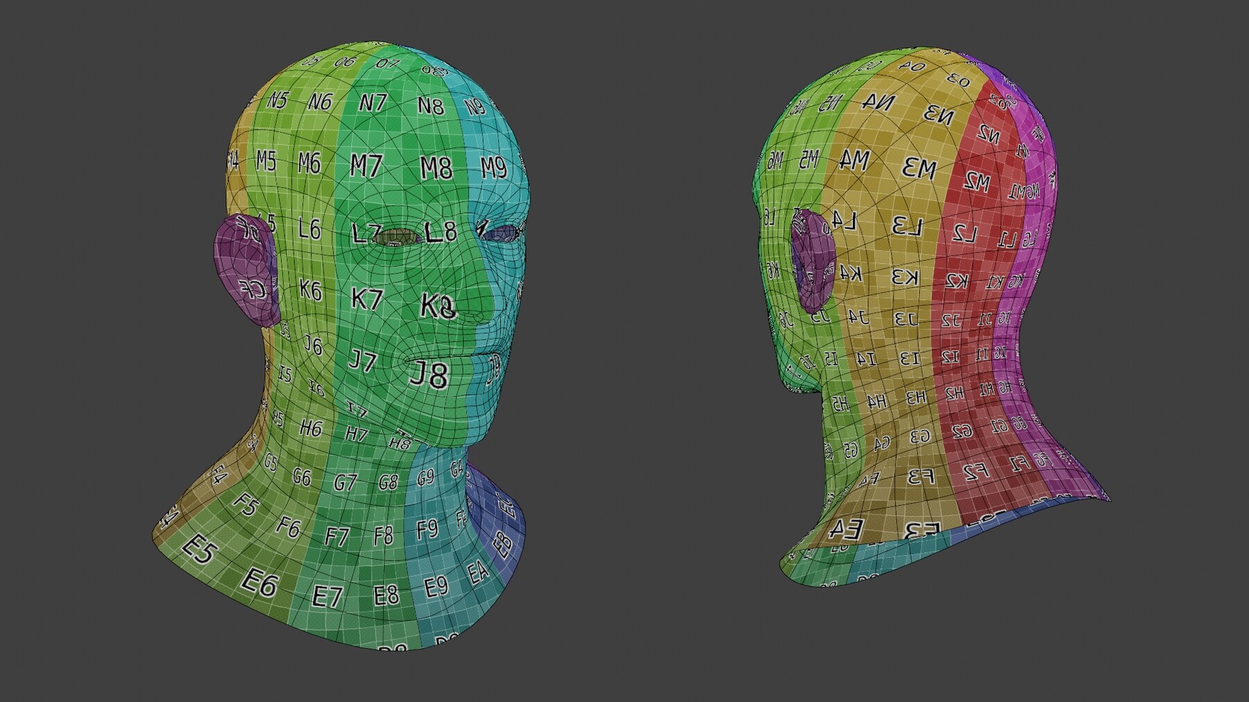 ArtStation - Male Head Base V4 | Resources