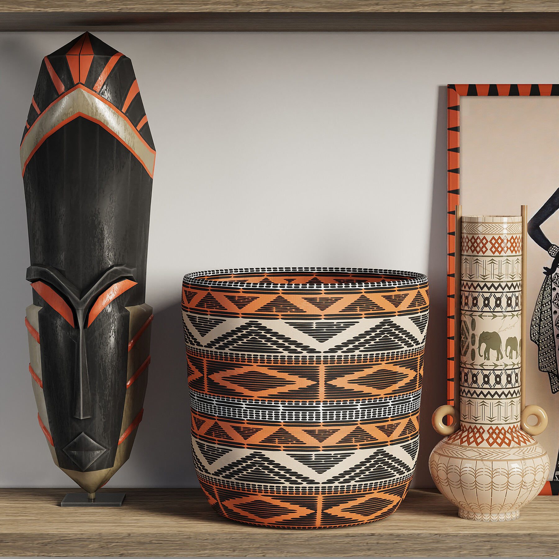 ArtStation - african decor 01 | Resources