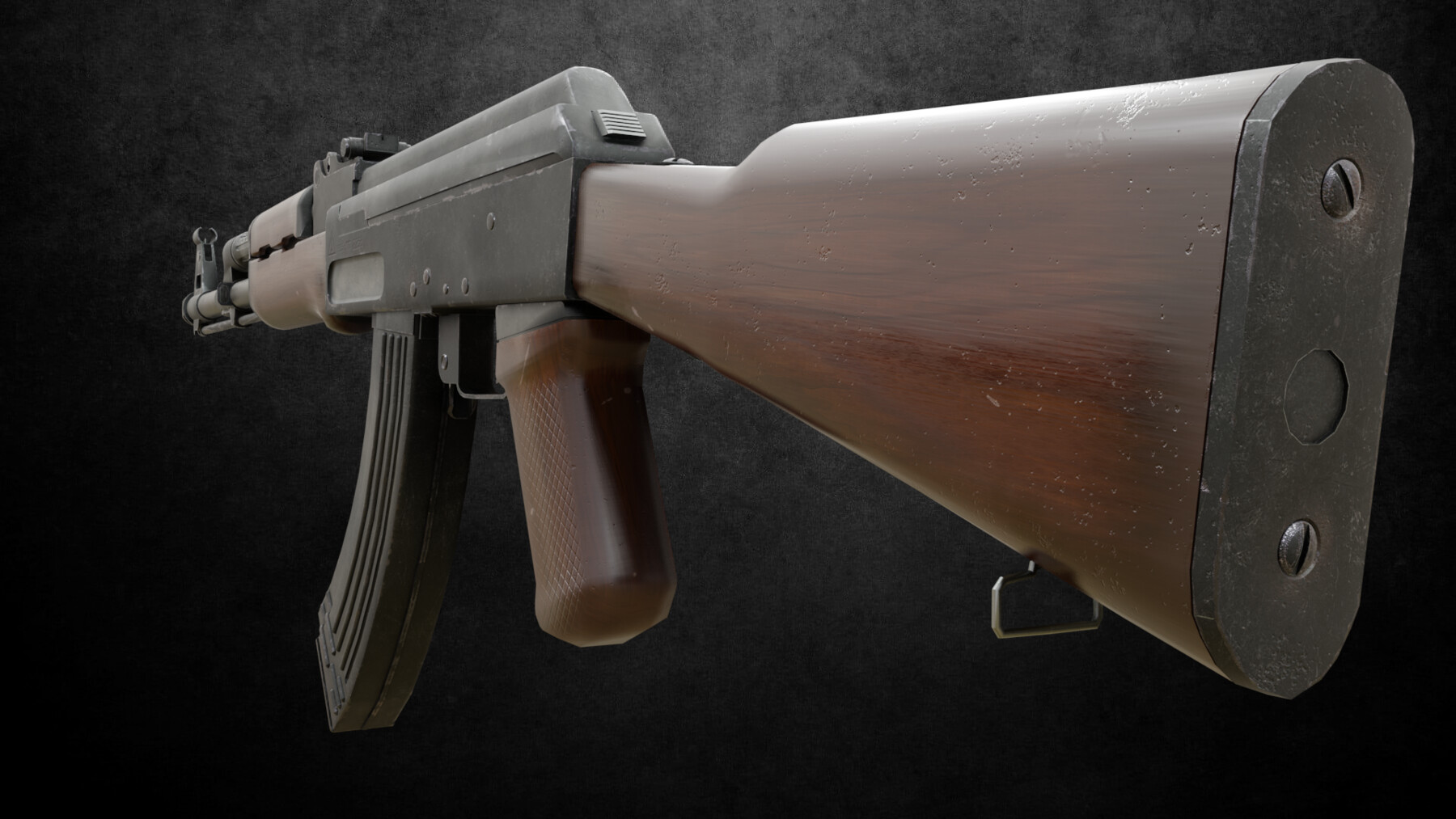 ArtStation - AK47 Type 3 Game Ready Model - PBR Textures | Game Assets