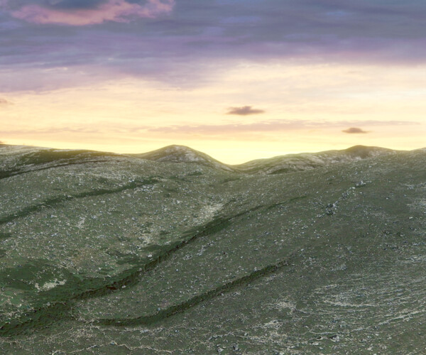 ArtStation - 10 Background kitbash landscapes for your main scene Vol.2 ...