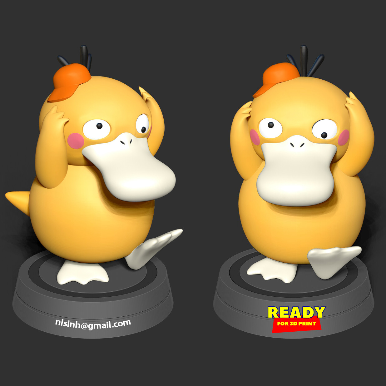 ArtStation - Psyduck - Pokemon Fanart | Resources