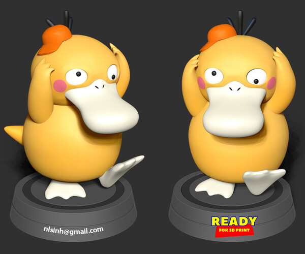 ArtStation - Psyduck - Pokemon Fanart | Resources