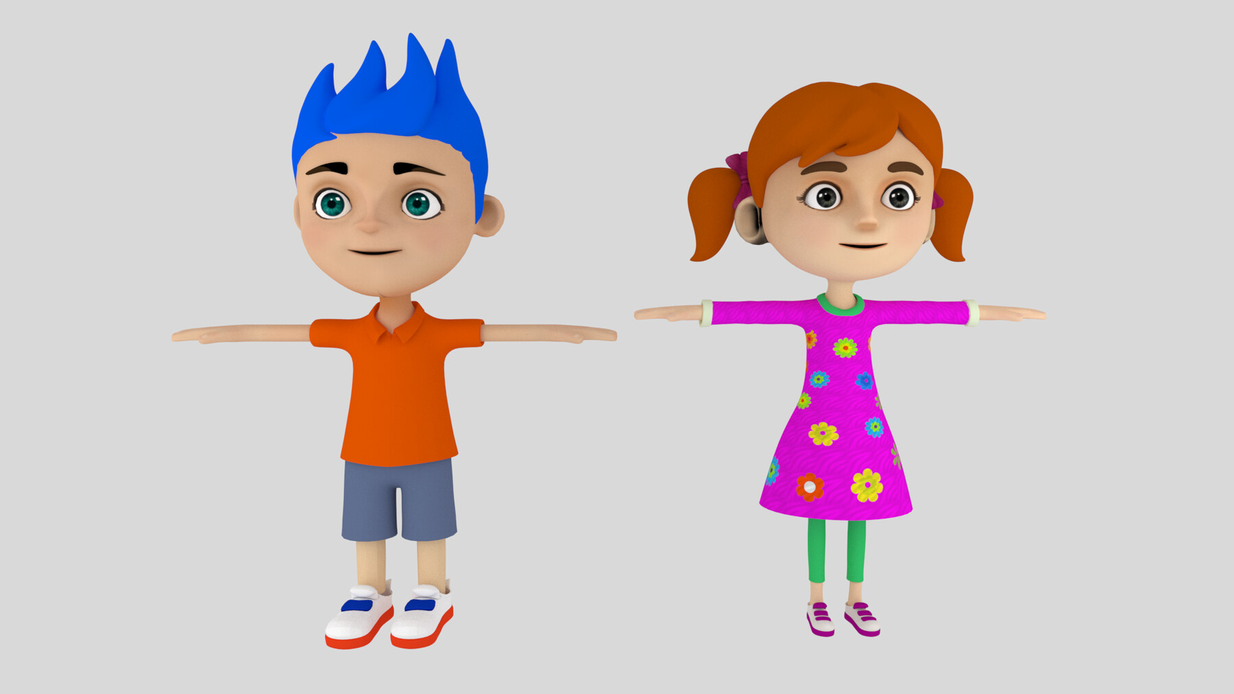 ArtStation - KIDS Couple | Resources