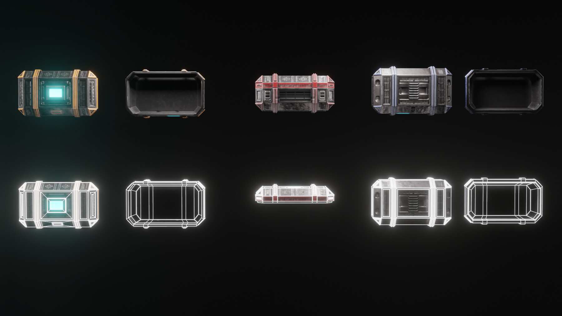 ArtStation - Sci-Fi crate | Resources