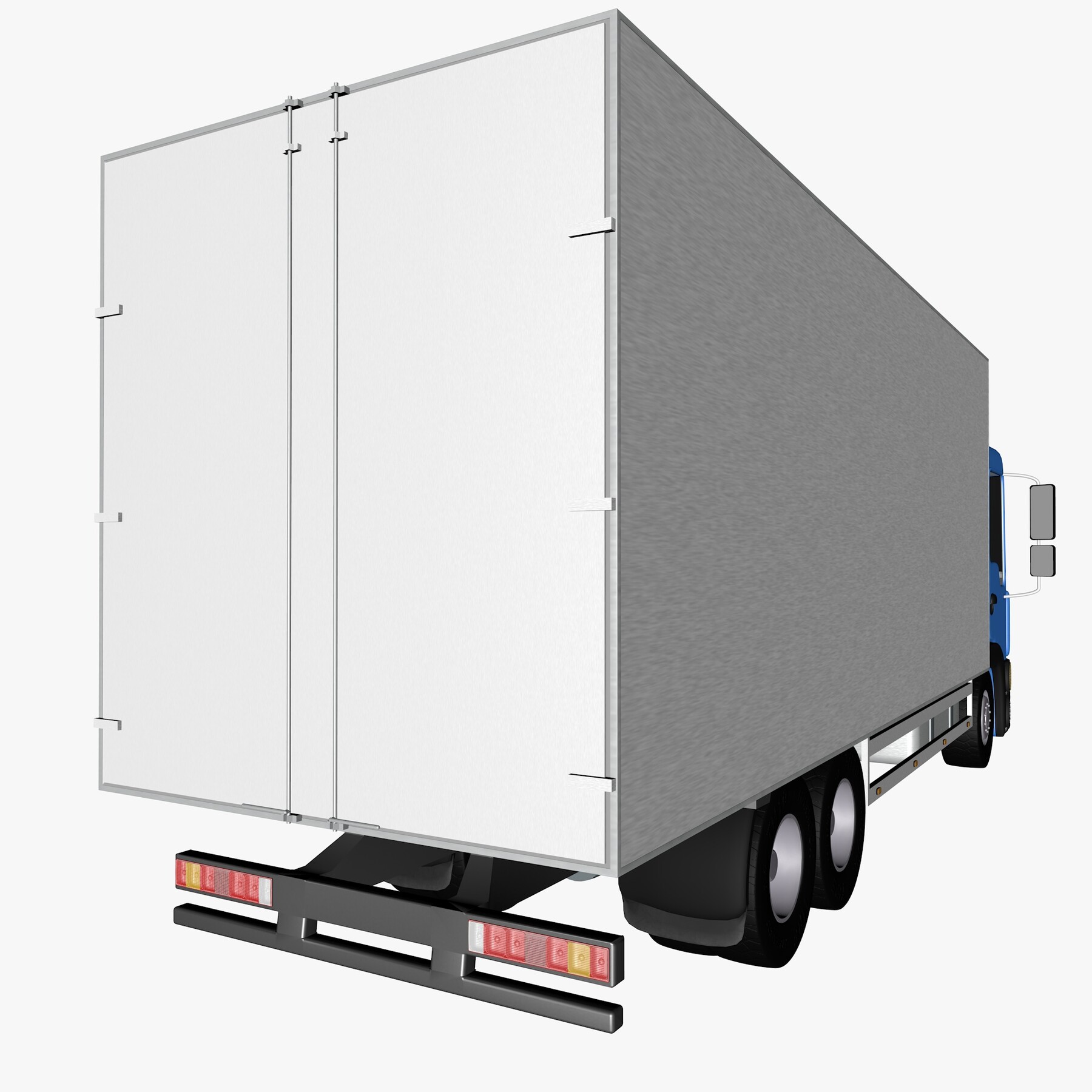 ArtStation - Light-duty truck box | Game Assets