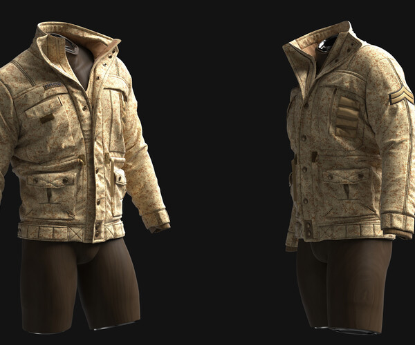 ArtStation - TACTICAL JACKET | Resources