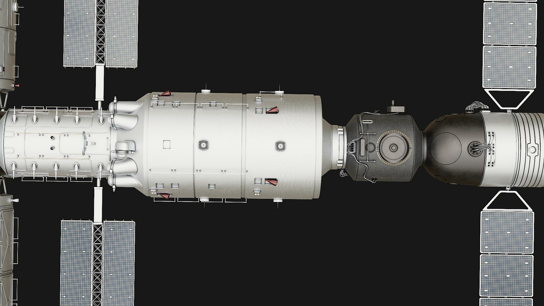 ArtStation - Tiangong Space Station | Resources