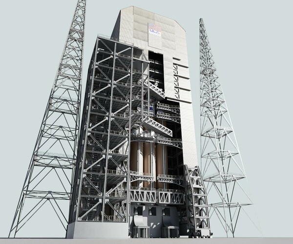 ArtStation - Delta IV Heavy Rocket 3D model | Resources