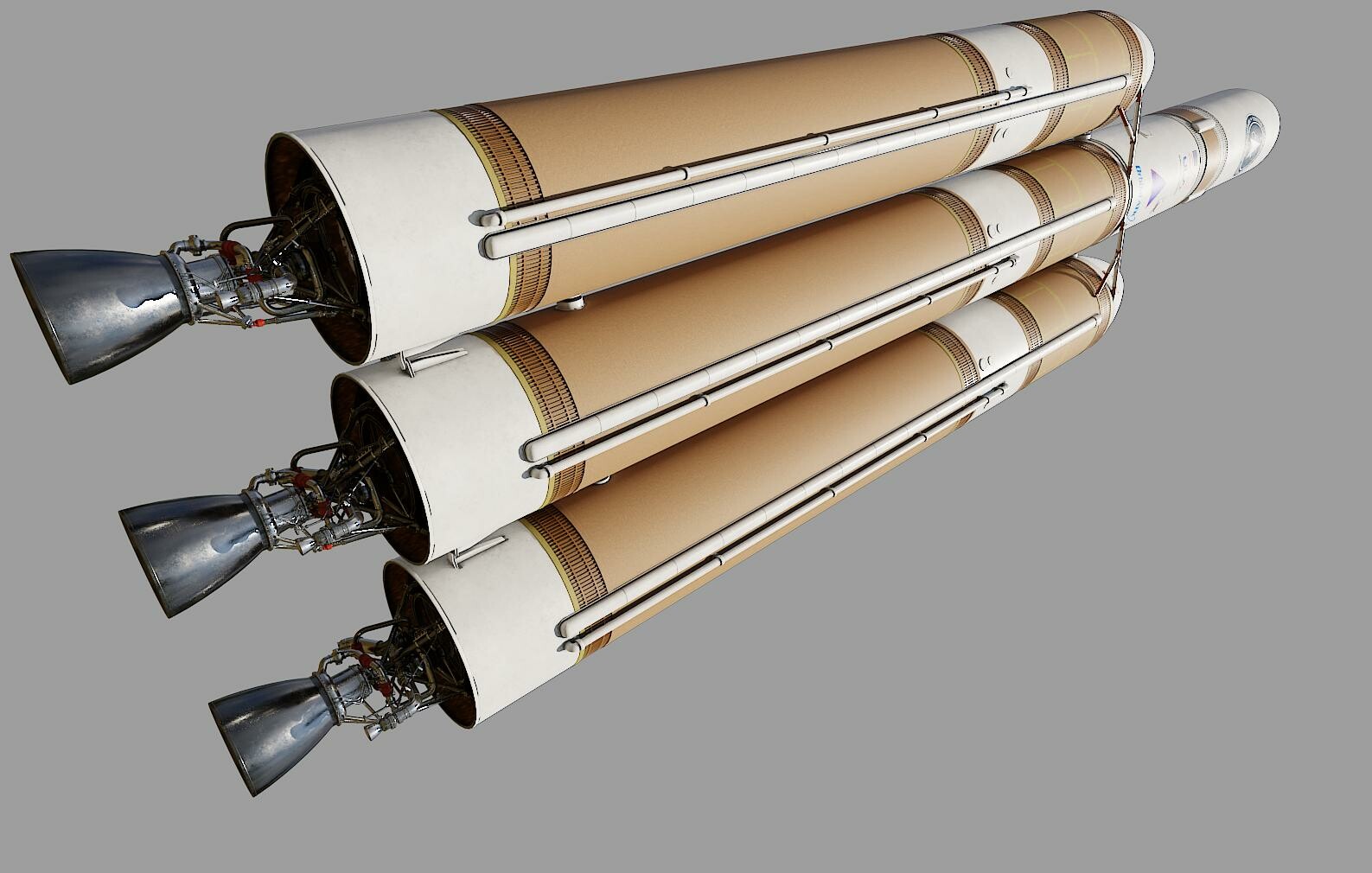 ArtStation - Delta IV Heavy Rocket 3D model | Resources