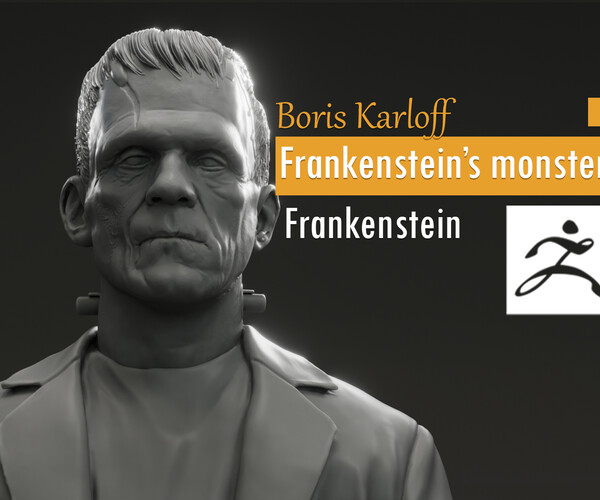 ArtStation - Boris Karloff - Frankenstein's monster - Frankenstein 1931 ...