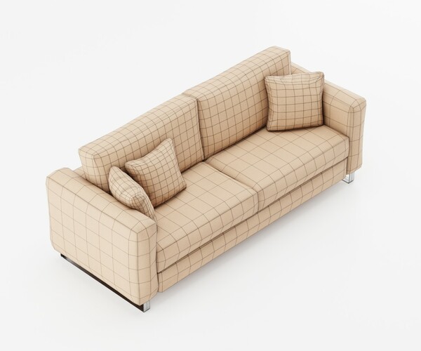 ArtStation - Realistic sofa with multiple colors Game Ready Model ...