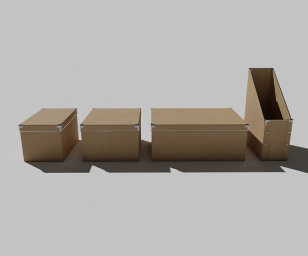 ArtStation - Office Boxes Pack | Resources