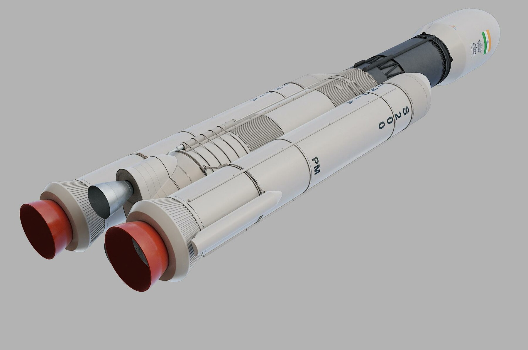 ArtStation - GSLV rocket 3D model | Resources