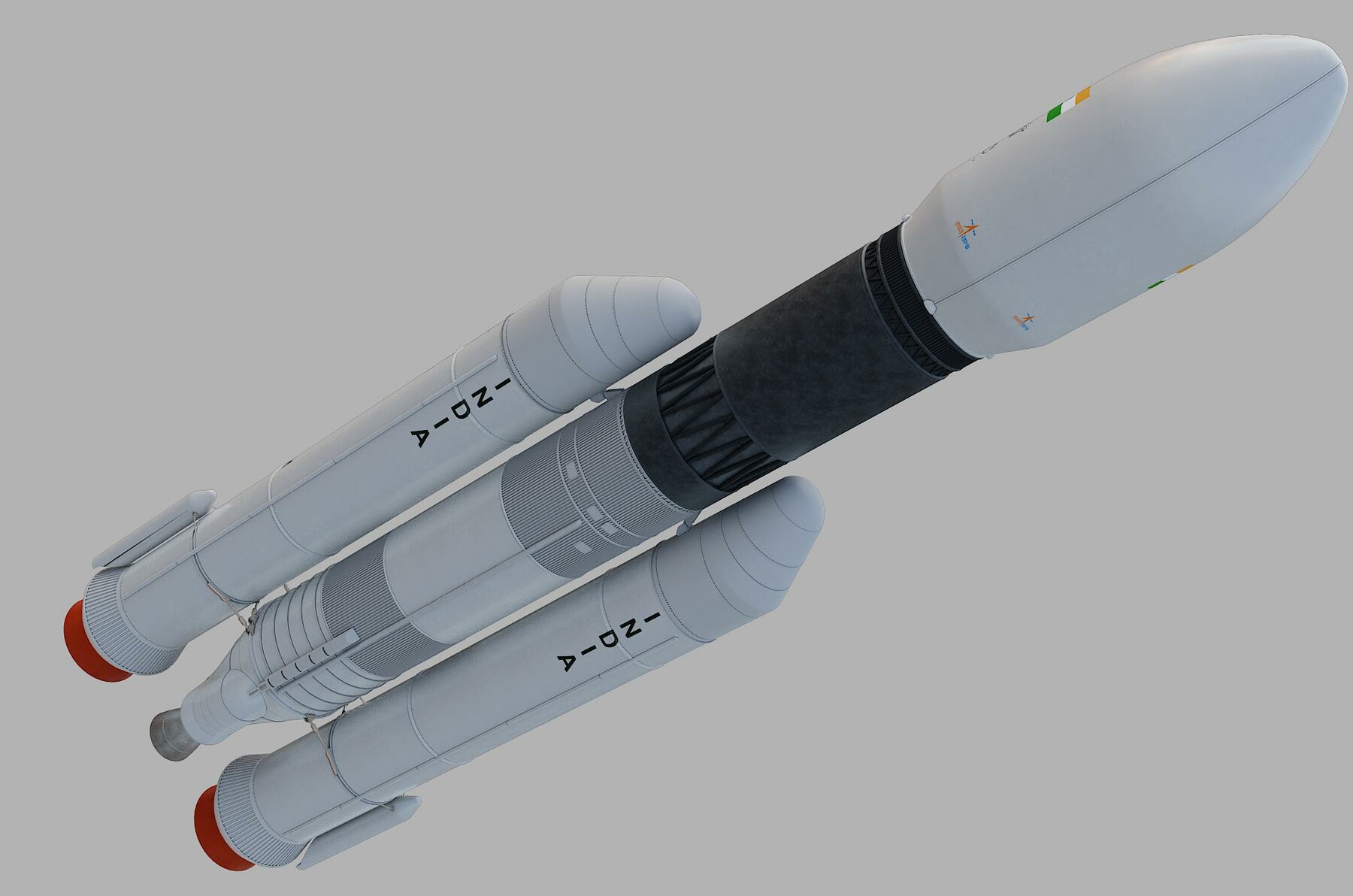ArtStation - GSLV rocket 3D model | Resources