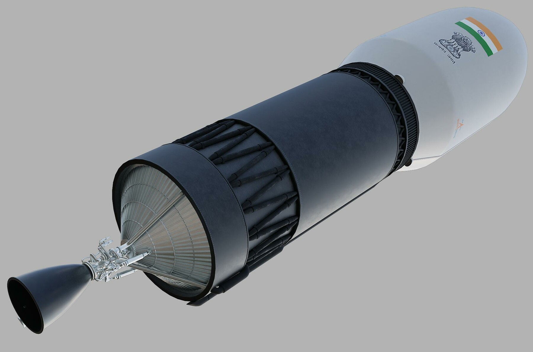 ArtStation - GSLV rocket 3D model | Resources